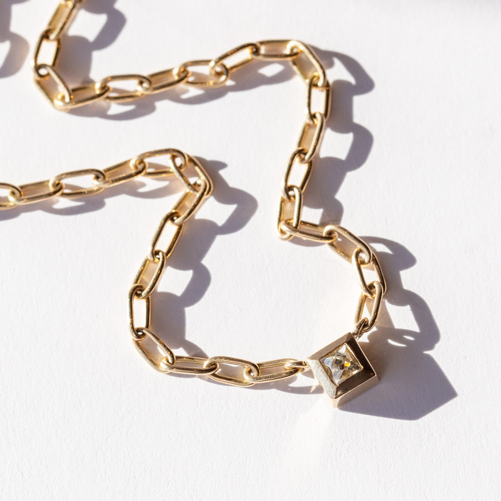 Single Stone | Karina Necklace – LAPIS