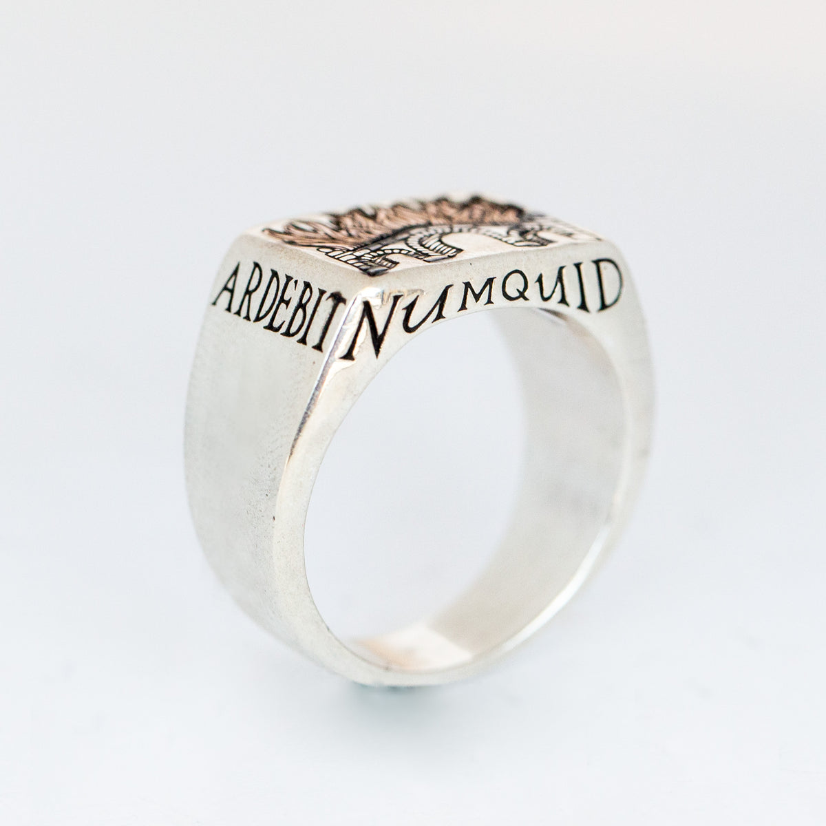 Digby & Iona | Burning Bridges Signet Ring – LAPIS