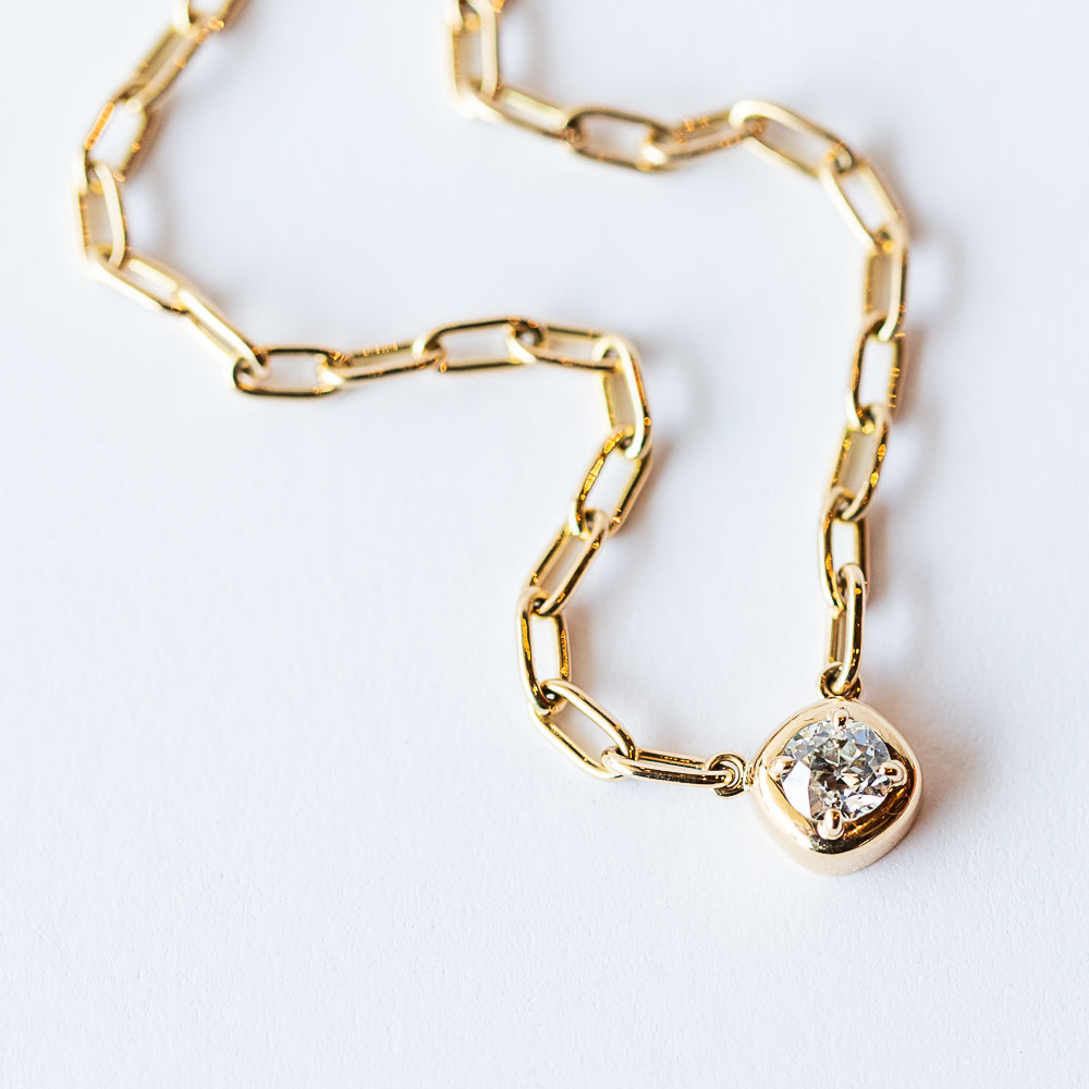 Single Stone | Cori Necklace – LAPIS