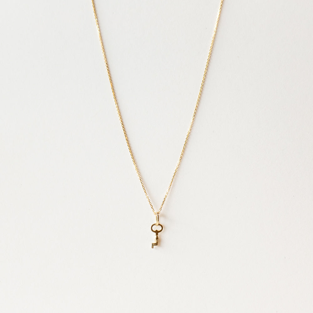 Digby & Iona | Wee Gold Key Charm – LAPIS