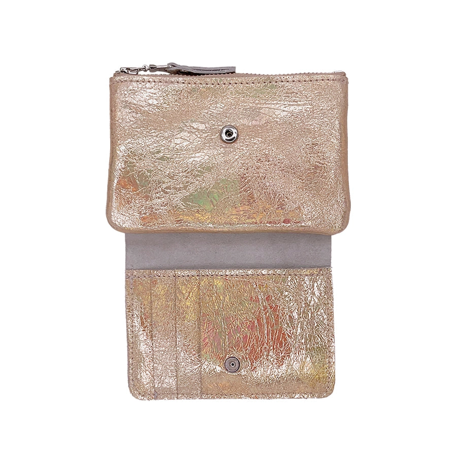 Tracey Tanner | Nico Wrap Wallet, Hologram Golden – LAPIS