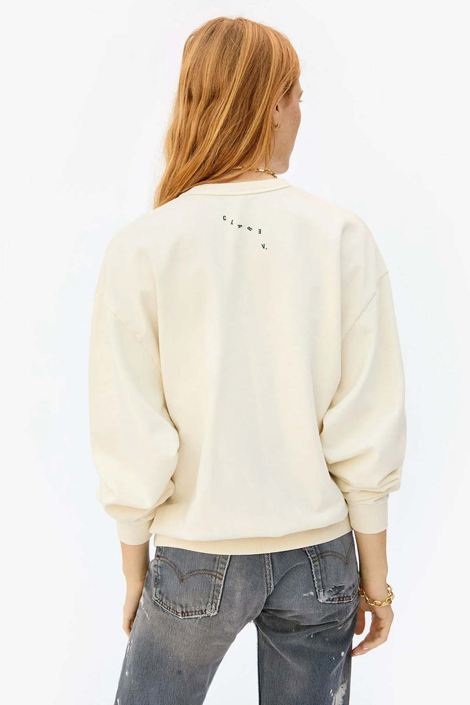 Oversized Sweatshirt, Cream Ciao – LAPIS