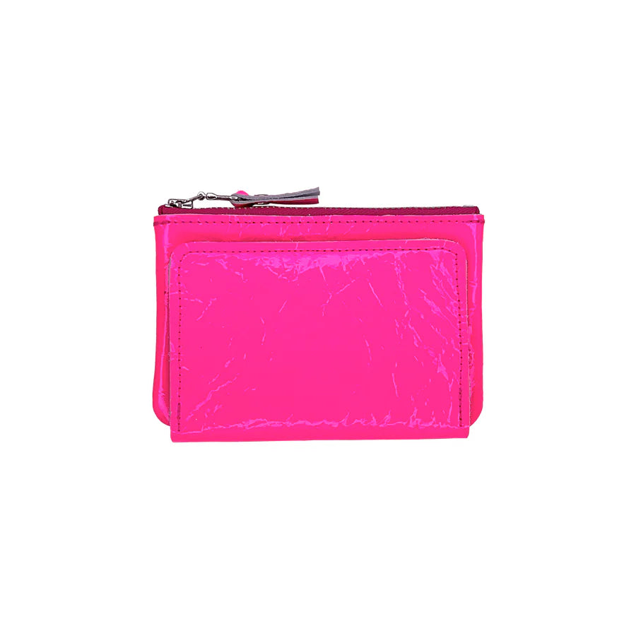 Tracey Tanner | Nico Wrap Wallet, Fluoro Pink Patent – LAPIS