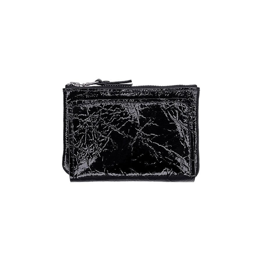 Tracey Tanner | Nico Wrap Wallet, Foil Black – LAPIS