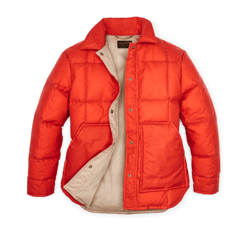 Filson | Women's Waxed Down Barn Coat, Campfire – LAPIS