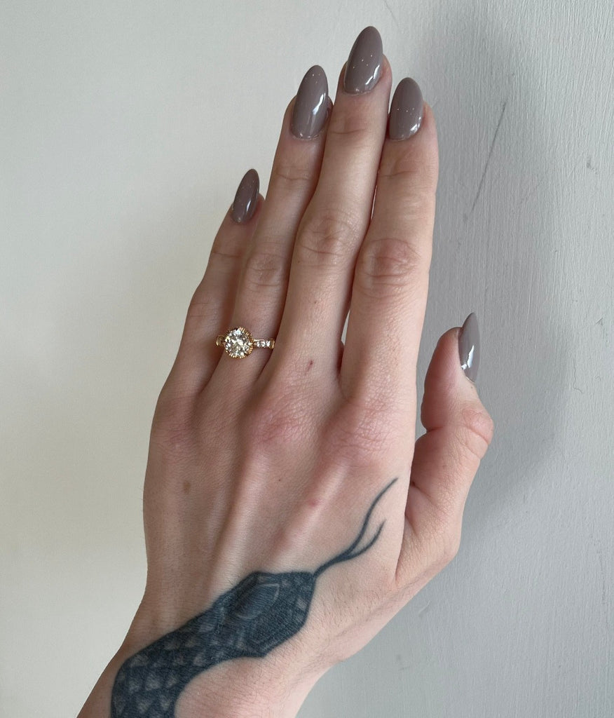 Single Stone | Arielle Ring – LAPIS